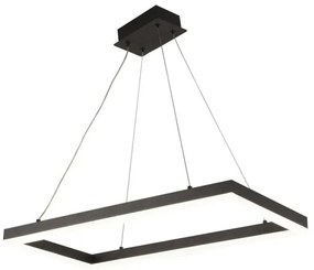 LED Stmívatelný lustr na lanku LED/40W/230V 3000-6500K + dálkové ovládání