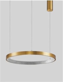 Závěsné LED svítidlo NOVA LUCE PRESTON 35W 3000K 9285601 stmívatelné Triac
