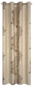 ZATEMŇOVACÍ ZÁVĚS NA KROUŽCÍCH FREESIA 140X250 CM BÉŽOVÁ