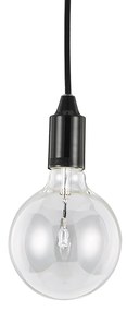 Závěsné svítidlo Ideal Lux Edison SP1 nero 113319 černé