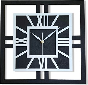 Velké, Moderní Nástěnné Hodiny,geometrické, RUČNÍ,3 VELIKOSTI,LOFT,40 cm