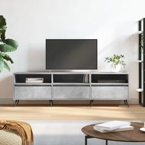 vidaXL TV skříňka 150 x 30 x 44,5 cm kompozitní dřevo [831253] Barva: Betonová šedá