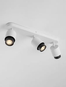 LED bílé moderní stropní svítidlo Ison 2