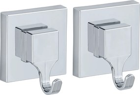 Věšáčky na přísavky QUADRO, Vacuum-Loc, 2 ks, WENKO