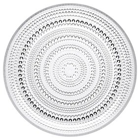 Skleněný talíř Kastehelmi Clear 25 cm Iittala