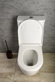 Sapho, TURKU RIMLESS WC kombi mísa zvýšená, sp./zad.odpad