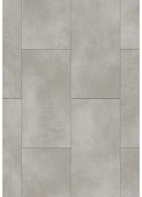 Mexen Imperial Grey vzorek panelů SPC 6,5 mm, podložka IXPE 1,5 mm, 4 V-drážka, Beton - F1154-S