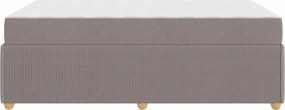 Rám postele Taupe 120 x 190 cm textil 3398370