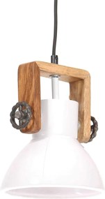 Industriální závěsné svítidlo 25 W bílé kulaté 19 cm E27 320540