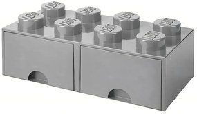 Lego® Světle šedý úložný box LEGO® Storage 25 x 50 cm