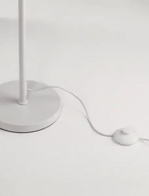 Designová stojací lampa Nessi Bílá