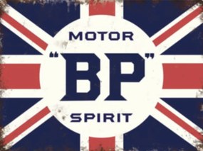 Plechová cedule motor BP spirit AKCE!