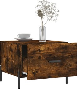 vidaXL Konferenční stolek 50 x 50 x 40 cm kompozitní dřevo [829422] Barva: Betonová šedá