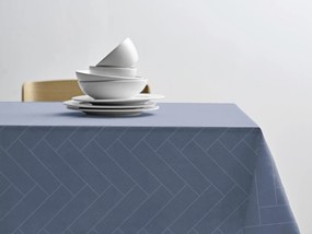 Ubrus Tiles Damask kulatý 160 cm zelený