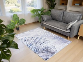 TZ Šedý vzorovaný obdélníkový koberec Roma Rozměr: 200x300 cm