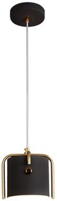 Toolight - Závěsná stropní lampa Elegant - černá - APP934-1CP