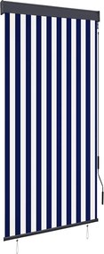 Venkovní roleta 100 x 250 cm modrobílá 145955