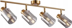 Spotová reflektorová lampa Sardo SPL-5581-4-BRO-SG Italux