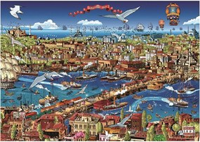 Anatolian puzzle istanbul 1895, 3000 dílků