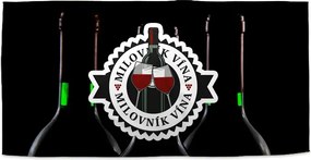 Sablio Ručník Milovník vína - 50x100 cm