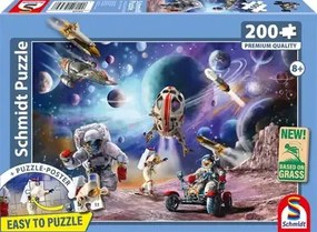 SCHMIDT Puzzle Vesmírná mise / 200 dílků / 43,2 × 29,1 cm