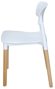 IDEA Jídelní židle GAMA bílá