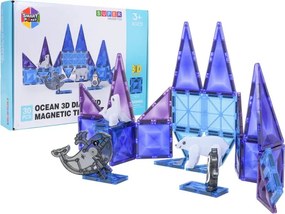Magnetická stavebnice SUPER MAGNETISM Ocean, 30 dílků