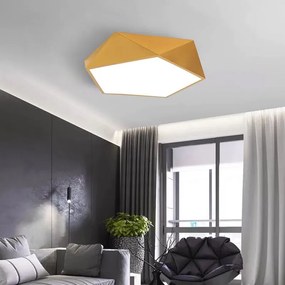 Toolight Plafónová lampa Diamond APP877-C 50 cm Zlatá