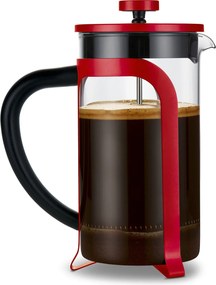 Tchibo - Konvička french press 800 ml, 6 šálků, červená