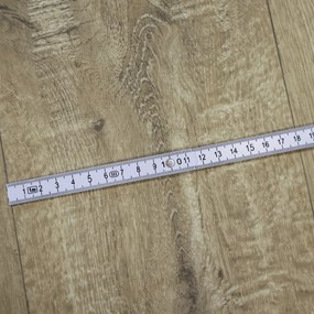 Beauflor, PVC podlaha - lino Texalino Supreme 616M Java Teak, na míru, šíře 2m,3m,4m,5m, béžová, filc, chodba / předsíň