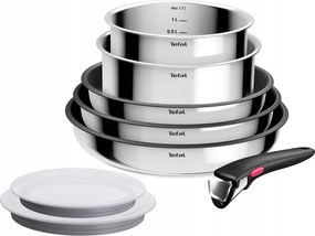 Tefal Ingenio Cook Eat 8 dílů indukčních Sada hrnců s poklicí