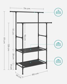 Věšákový stojan RDR002B02