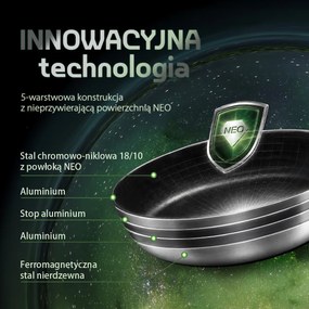 Pánev Ø 28 cm, v: 6 cm — Orion Expert Neo Multi-Layer Lunasol - 601406