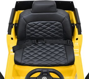 Elektrické autíčko Volkswagen ID BUZZ žluté