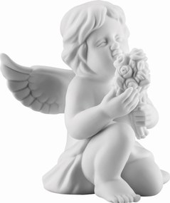 Figurka Classic anděl s květy malá