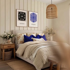 Tištěný obraz s rámem 60x90 cm Blue Folklore – Styler