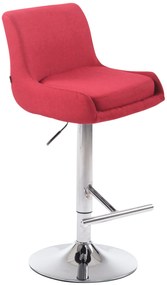 Barová židle Club 2 látka - Červená