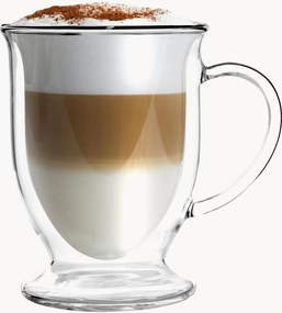Sada sklenic na latte's dvojitou stěnou Amo, 2 díly
