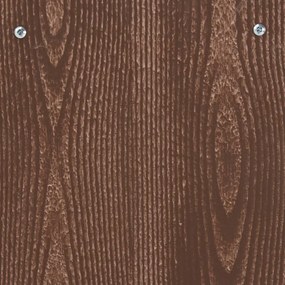 Botník hnědý 65x24x117 cm kompozitní dřevo - Default Title