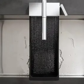 Hansgrohe - Multifunkční síto do dřezu, matná černá