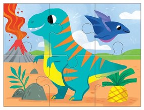 Mudpuppy Puzzle Dinosauři sada 4 v 1