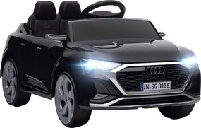 AIYAPLAY Elektrické auto pro děti od 3 let Audi Q8 Etron Sportback 12V s dálkovým ovládáním, pružným odpružením kol, jasnými světly, klaksonem a hudb…