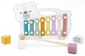 Dřevěný xylofon pro děti Viga 44026 PolarB Medvídek
