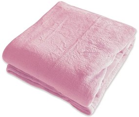 Homeville deka mikroplyš sv. růžová - 220x200 cm