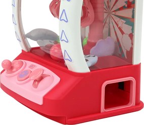 LEAN Toys Automat na chytání panenek, drobností a plyšáků – růžový