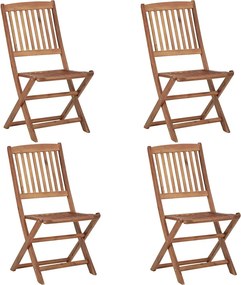5dílný zahradní jídelní set masivní akáciové dřevo 3086998