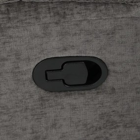 Polohovací křeslo šedé TV-H9327 GREY2