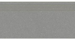 Rako Compila DCPSR866 schodovka 30x60 shadow tmavě šedá rekt.