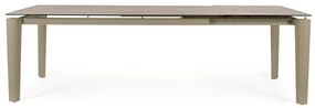 BIZZOTTO Rozkládací jídelní stůl ASIRI světlý 180-250x100 cm 0731381