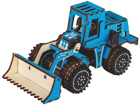 Woodcraft construction kit Woodcraft Dřevěné 3D puzzle Nakladač